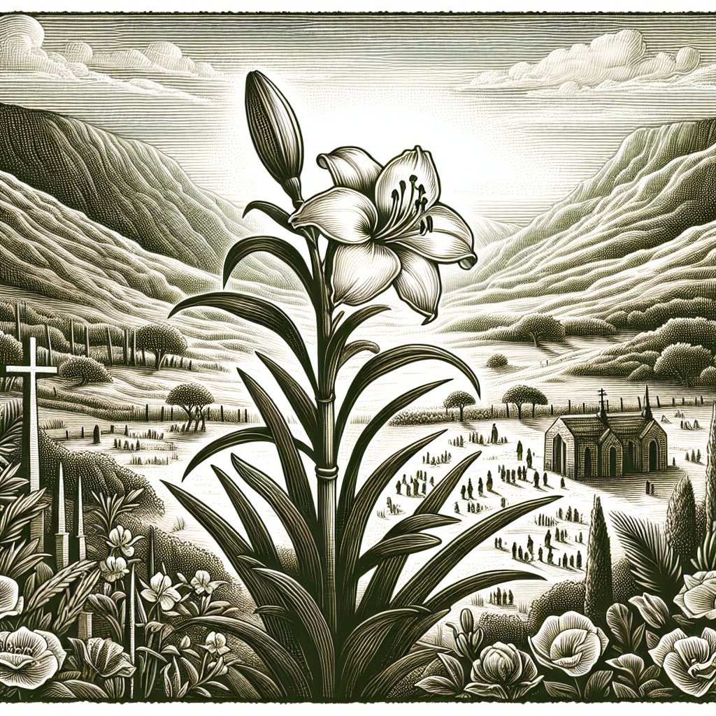 Rose of Sharon Lily | Bible Art