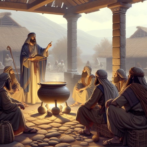Elisha Artwork Bible Art