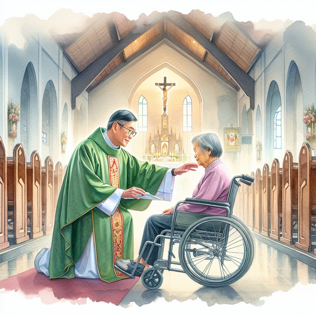 A older Chinese cath | Bible Art