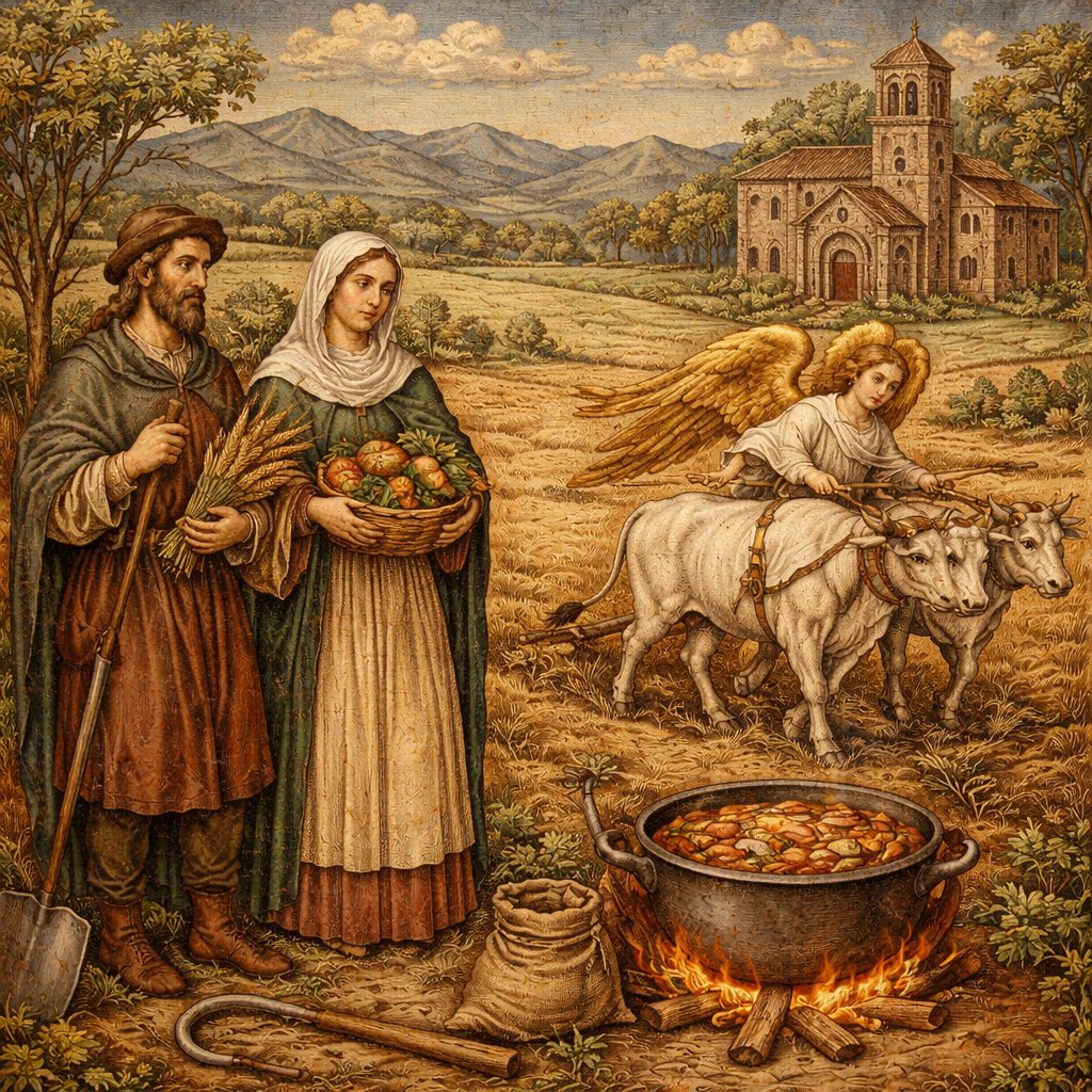 Saints Isidore and M | Bible Art