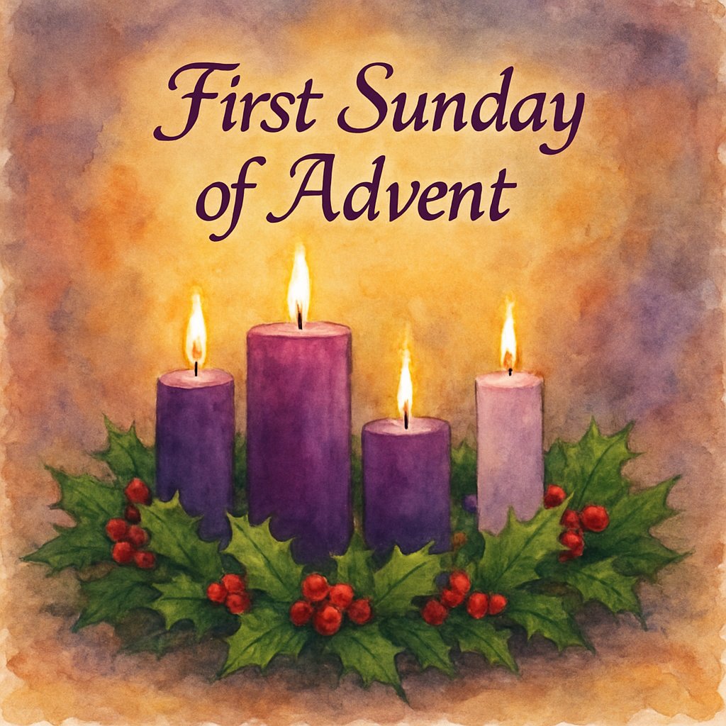 first sunday of adve | Bible Art