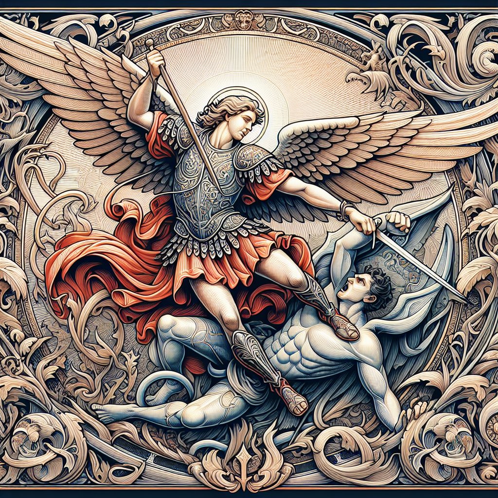 Saint Michael the Ar | Bible Art