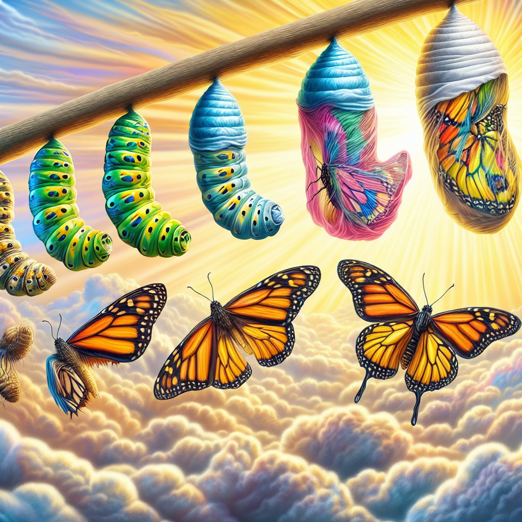 caterpillar cocoon b | Bible Art