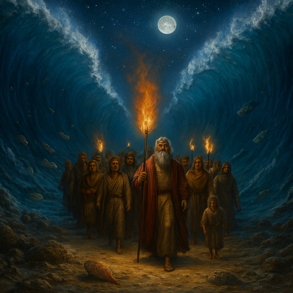 show moses and tribe | Bible Art