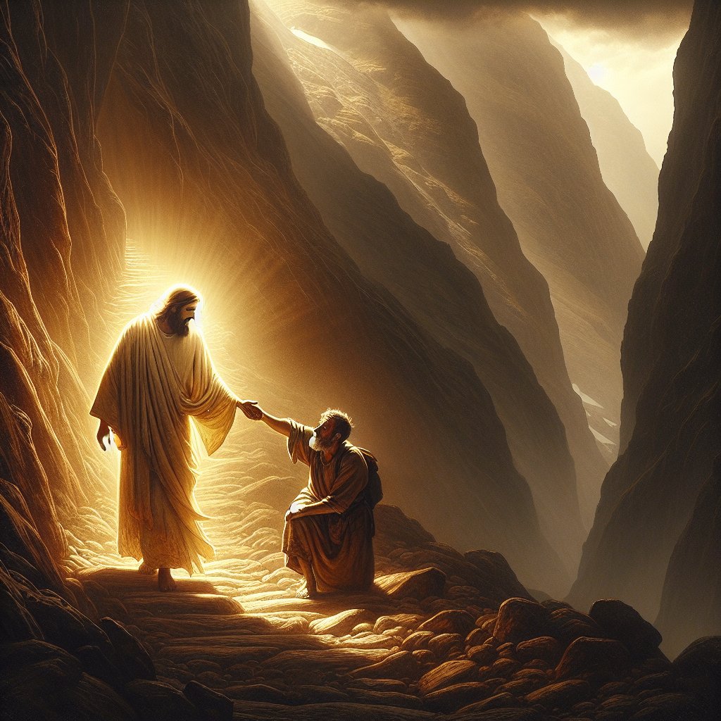 "Create an image of | Bible Art