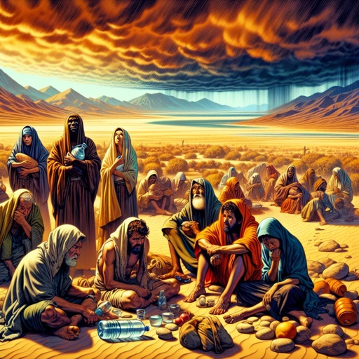 What does Job 22:7 mean? | Bible Art
