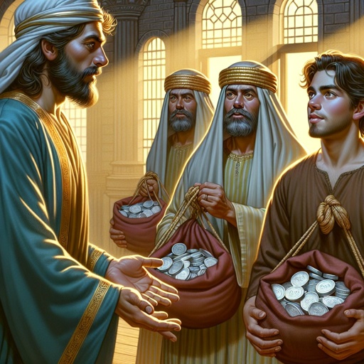 What does 2 Kings 5:23 mean? | Bible Art