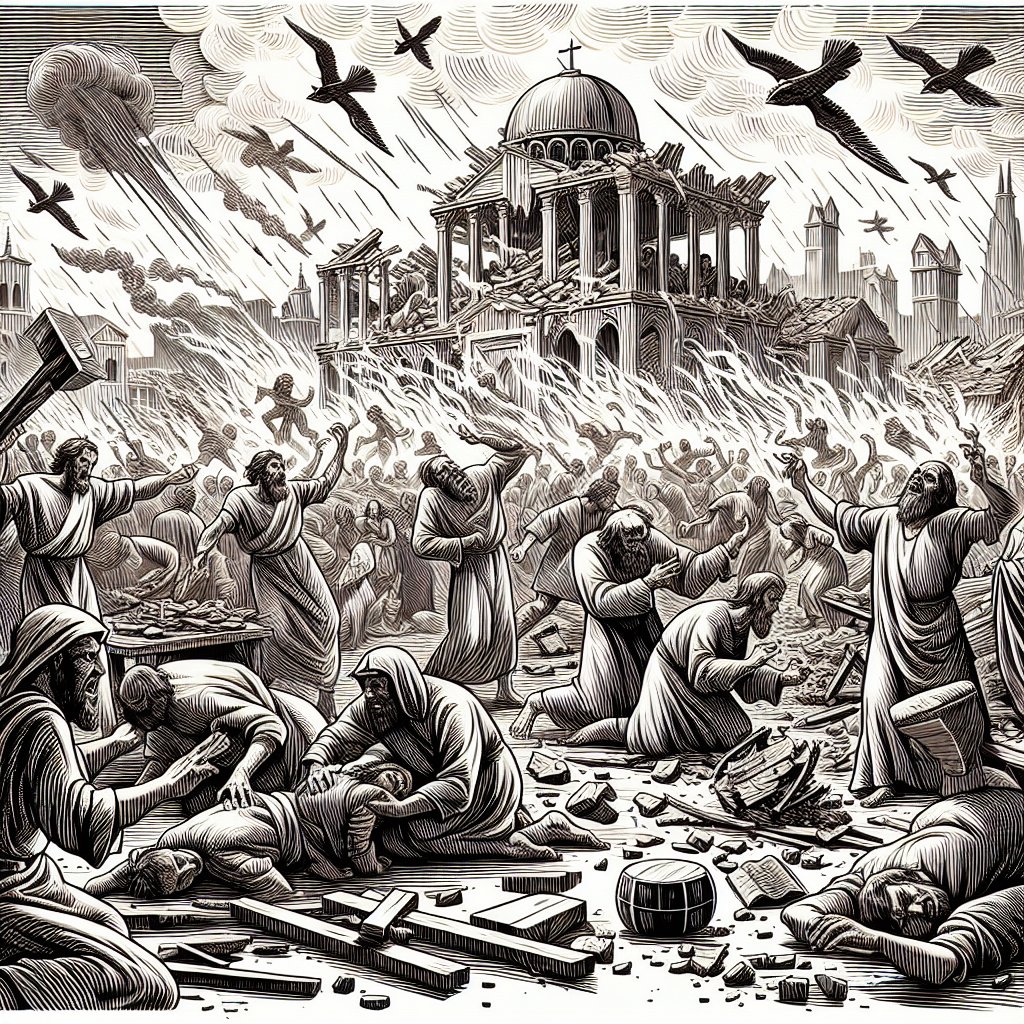"A day of terror, li | Bible Art