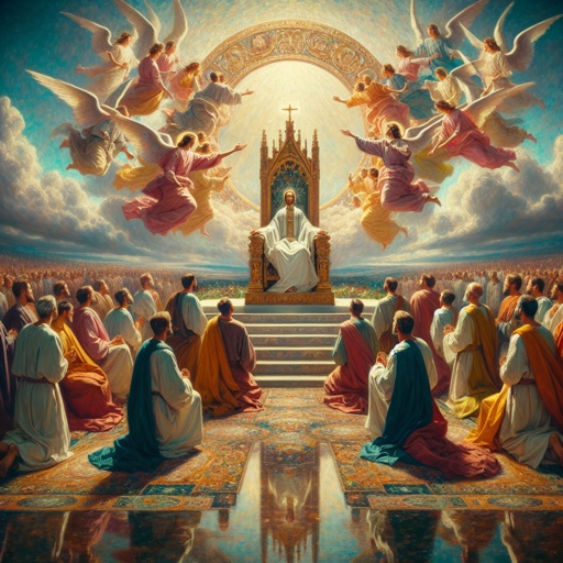 The Great Throne Of God Artwork | Bible Art