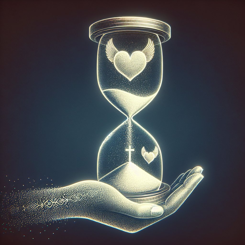 hour glass timer tha | Bible Art