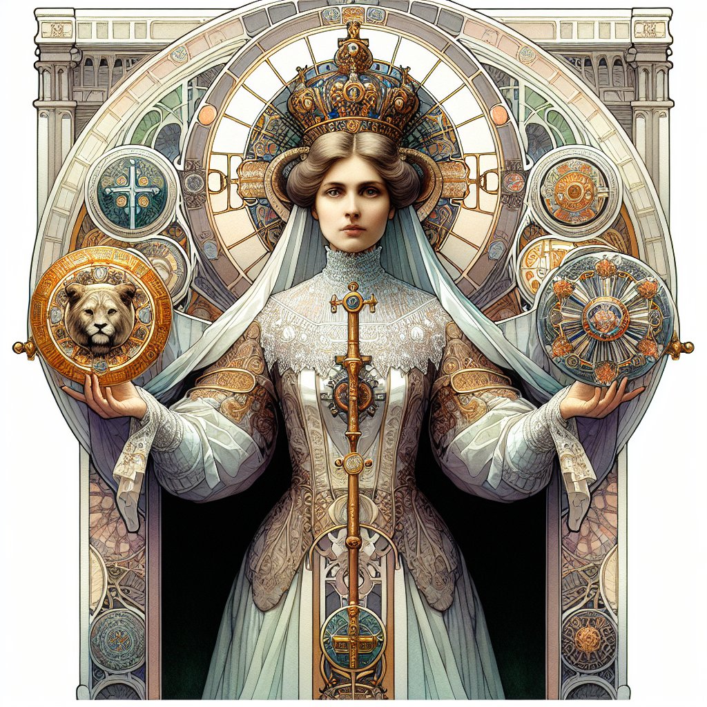 Mary Queen of All Sa | Bible Art