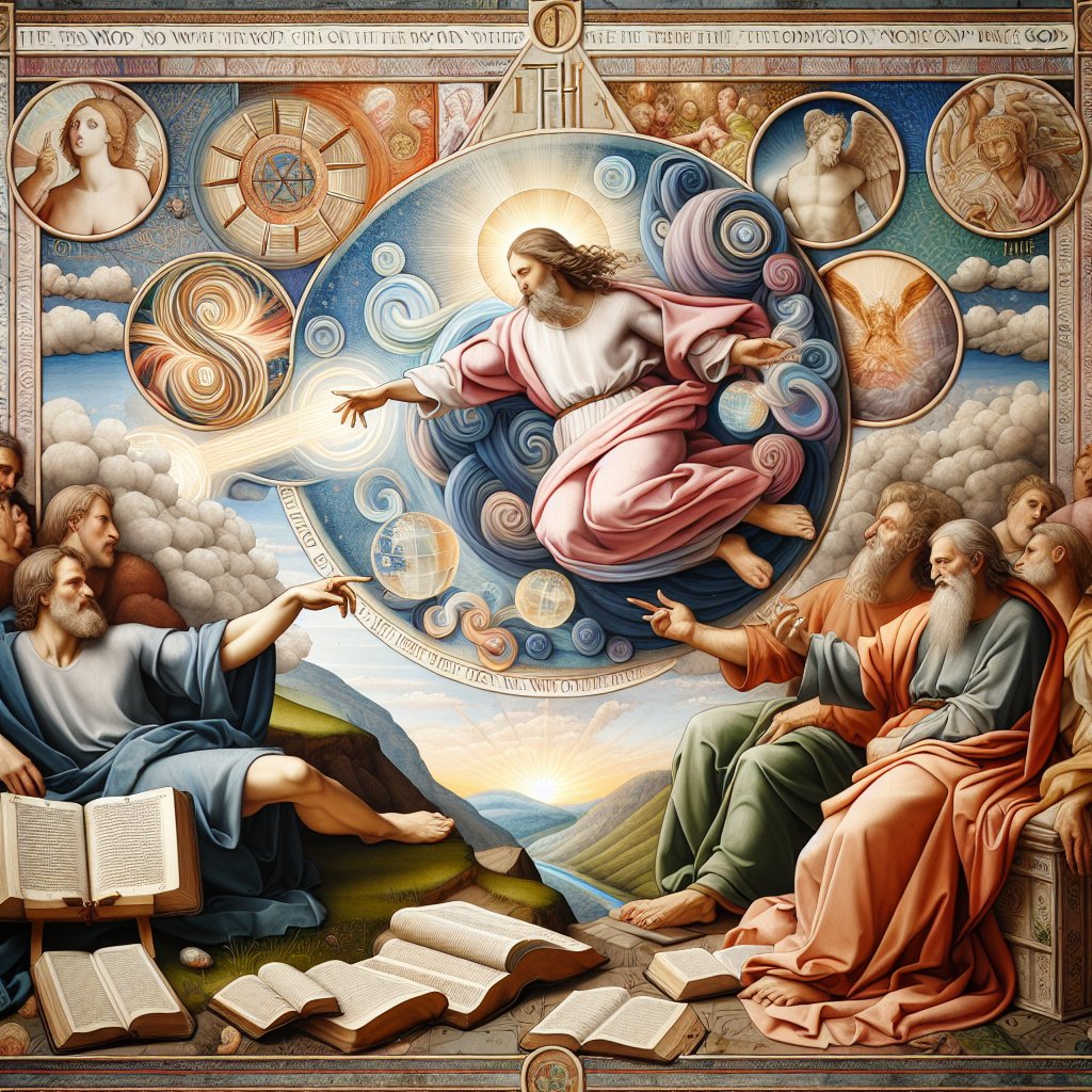 John 1:1-2 Artwork | Bible Art