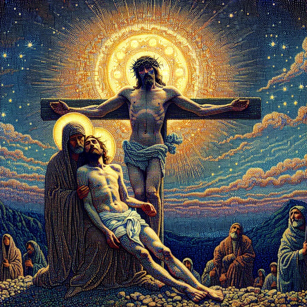 The Crucified Christ | Bible Art
