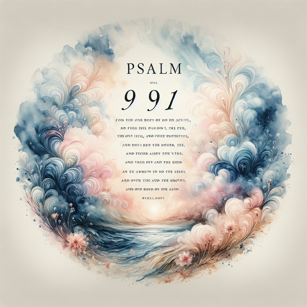 Psalm Artwork Bible Art