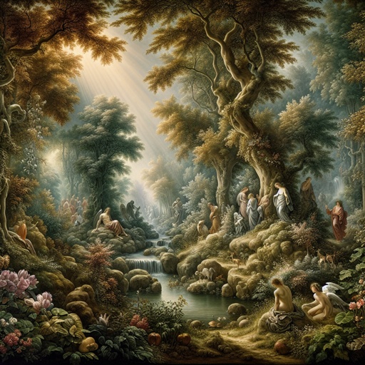 Garden Of Eden Artwork | Bible Art