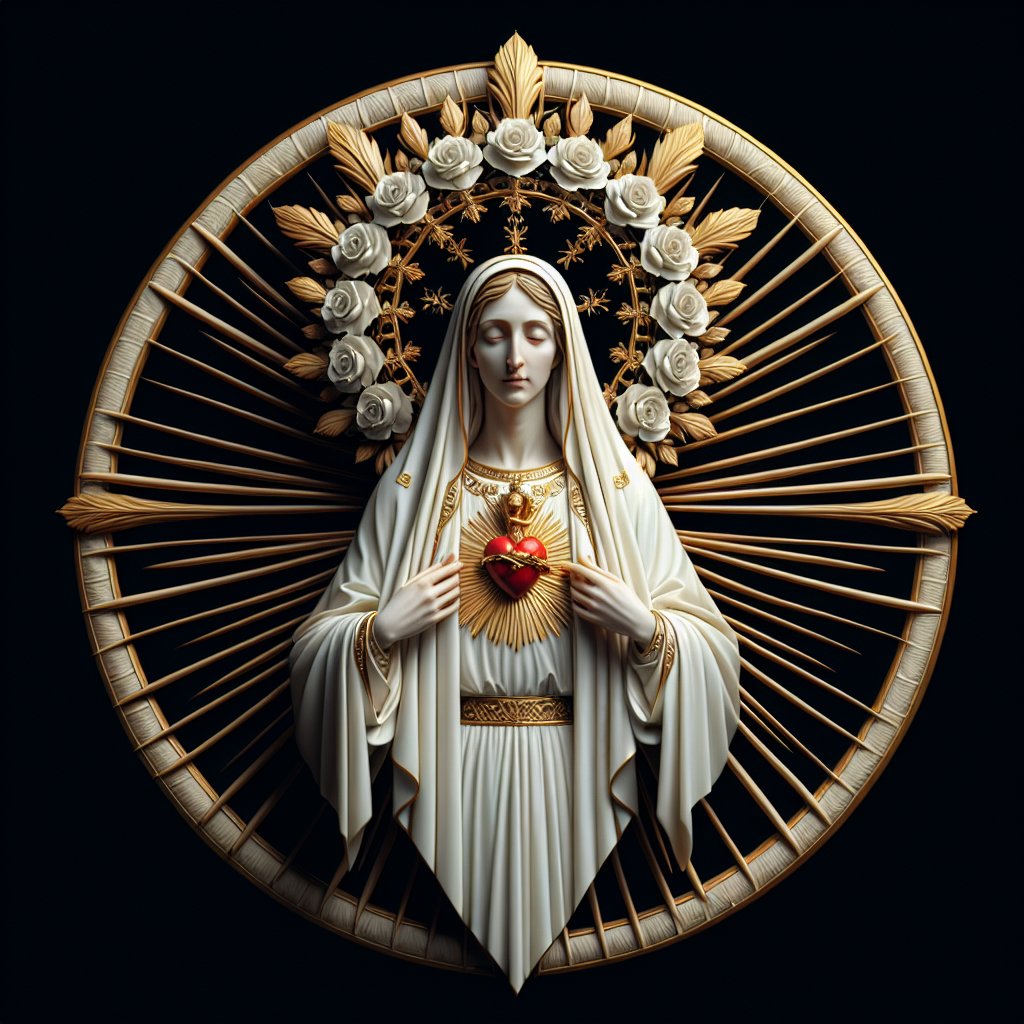 Our Lady of the Imma | Bible Art