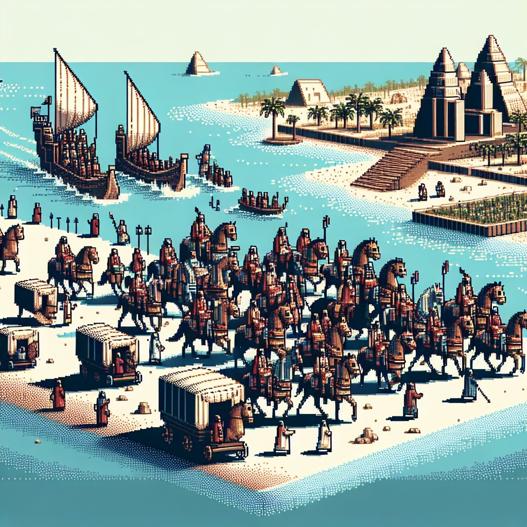 What does Exodus 14:9 mean? | Bible Art