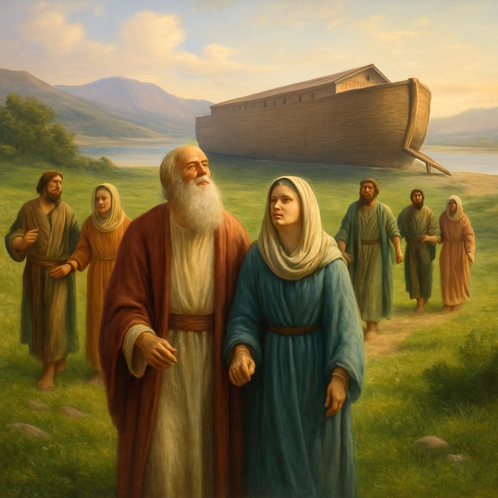 Depict a distant sce | Bible Art