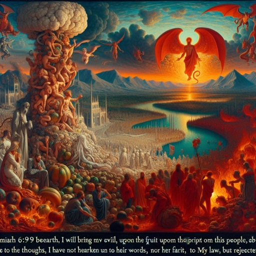 What does Jeremiah 6:19 mean? | Bible Art