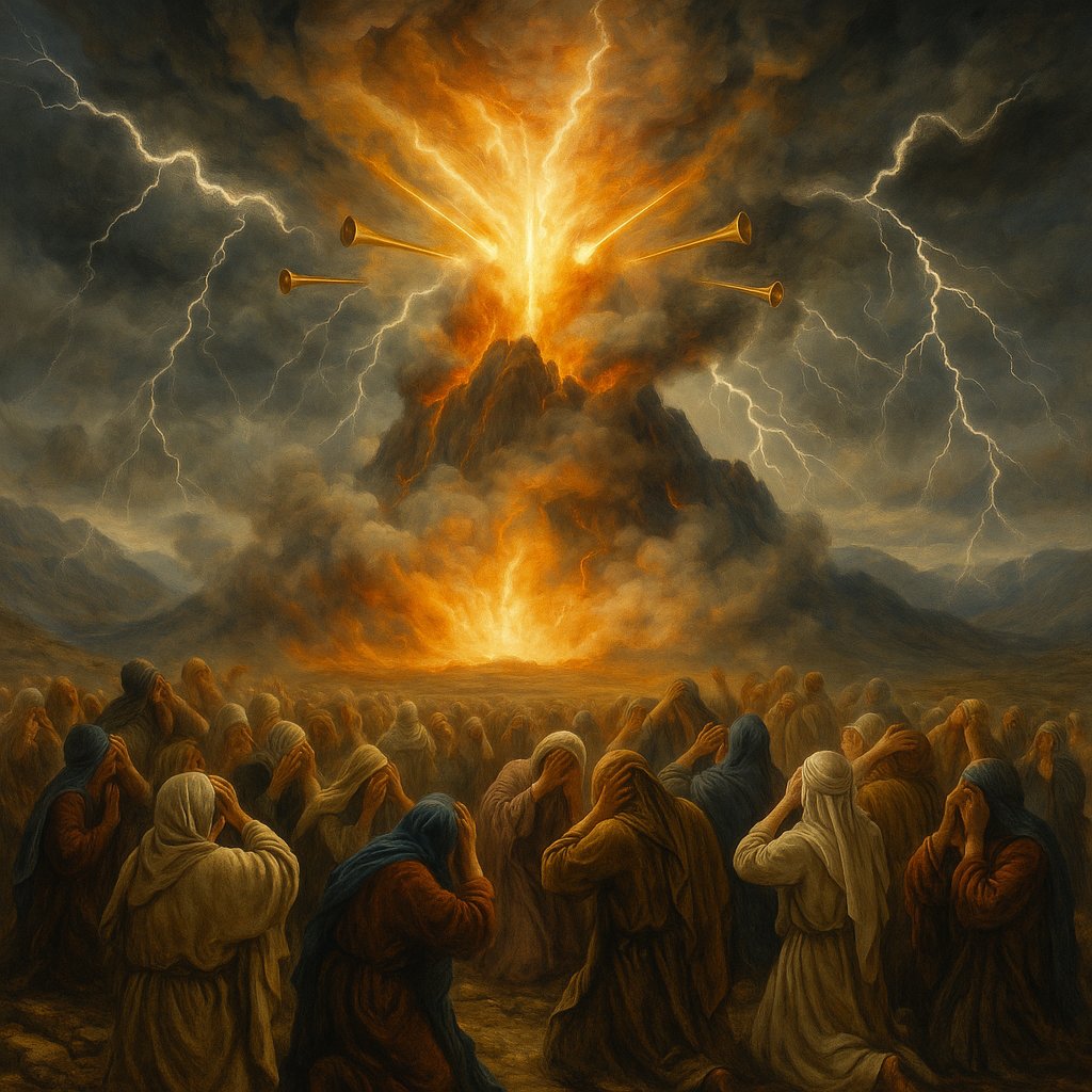 God spoke to the Isr | Bible Art