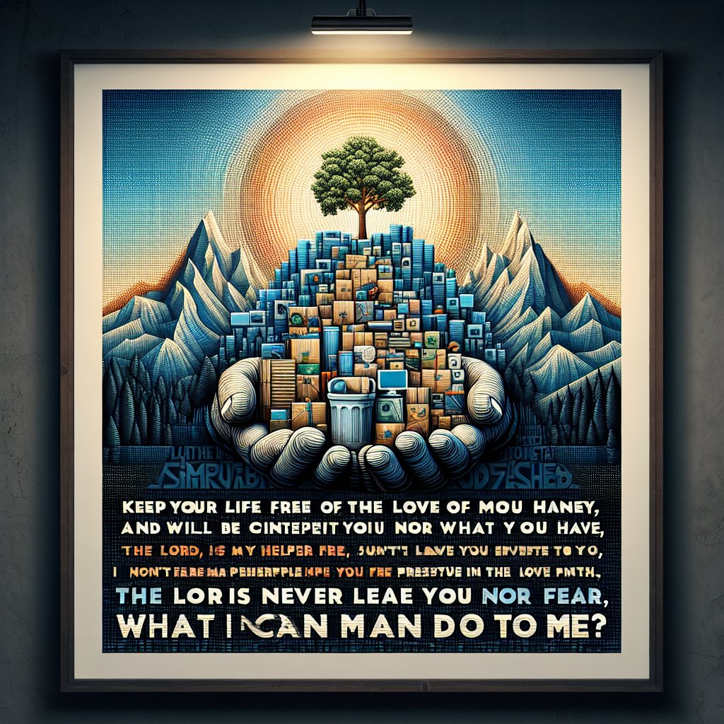 What Does Hebrews 13 5 6 Mean Bible Art What Does Hebrews 13 5 6 Mean Bible Art