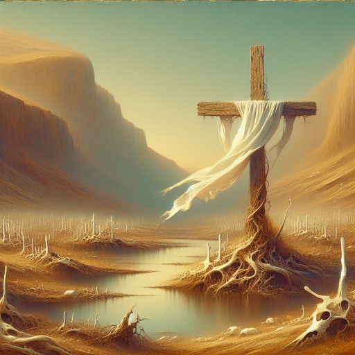 Jesus on the cross | Bible Art