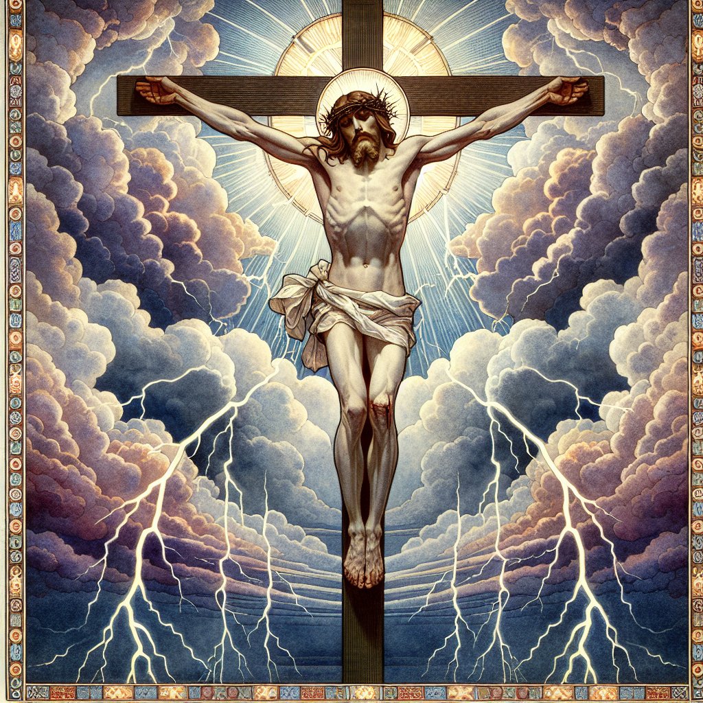 Jesus Christ Crucifi | Bible Art