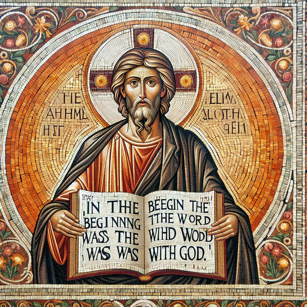 In the beginning was | Bible Art