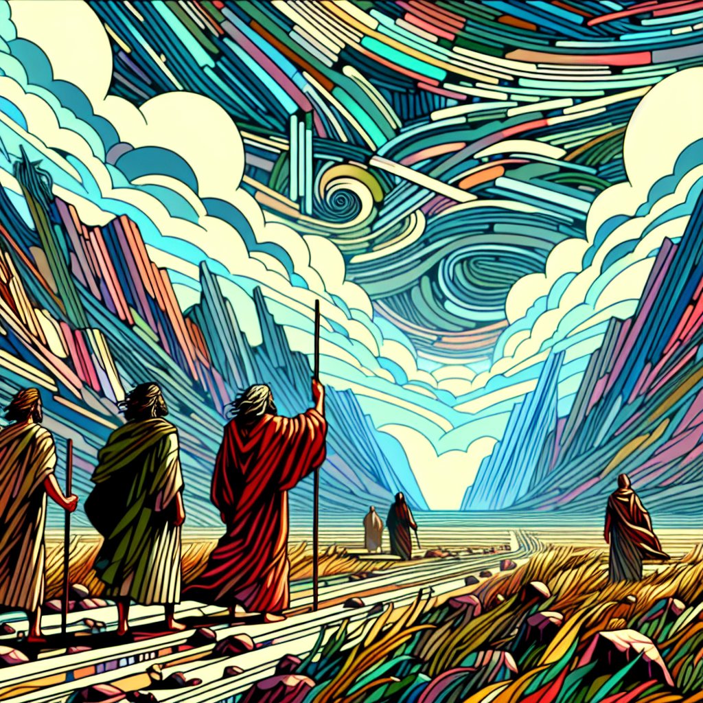 Job 12:24 Artwork | Bible Art