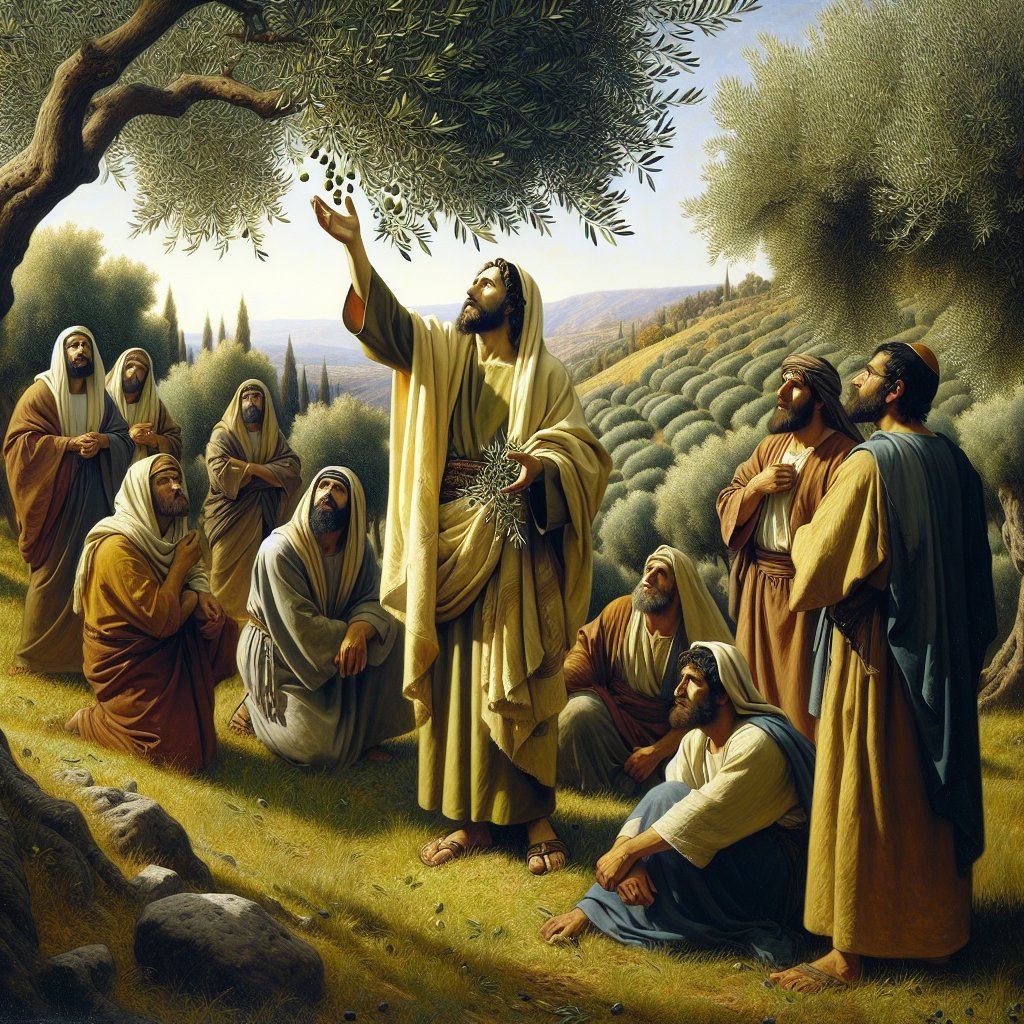 The scene if of Jesu | Bible Art