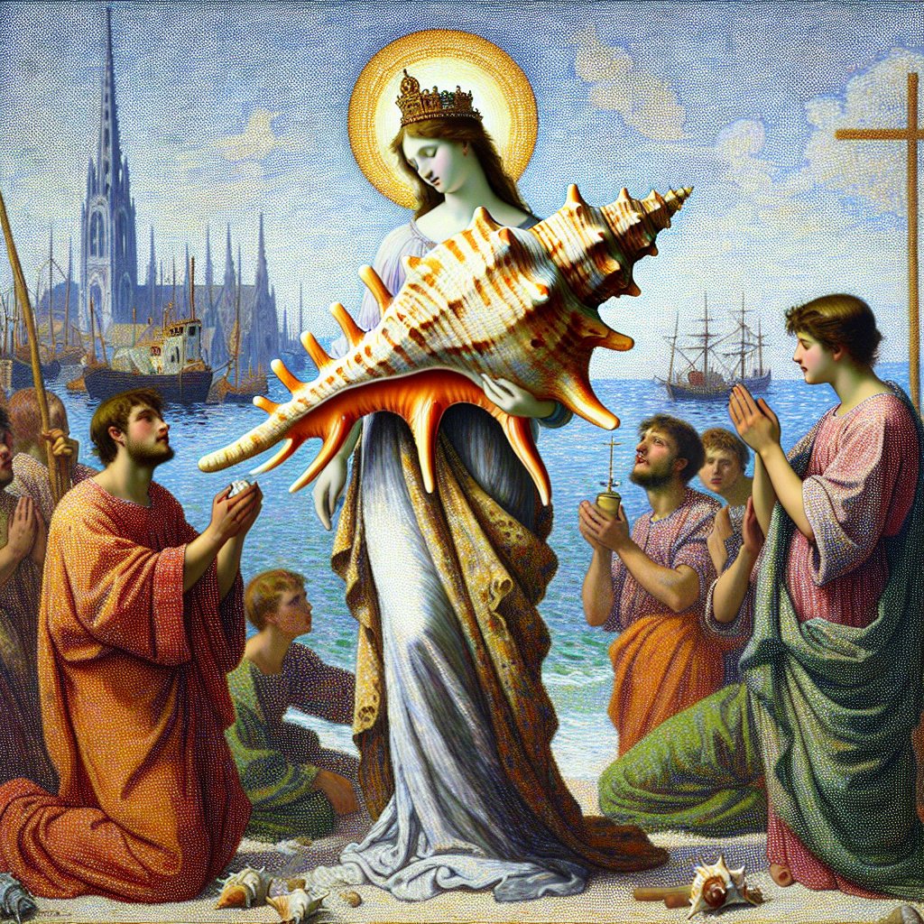queen conch | Bible Art