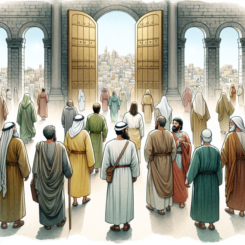 in a biblical settin | Bible Art