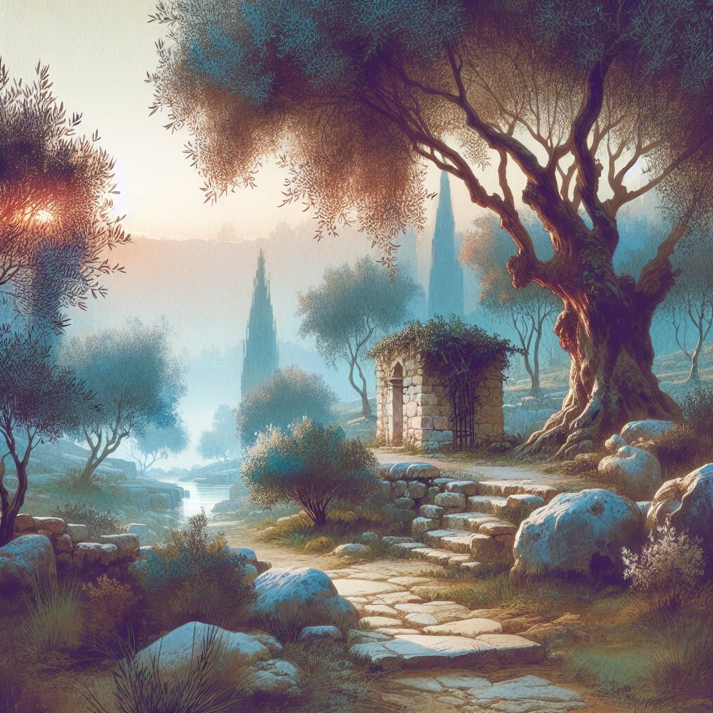 Garden of Gethsemane | Bible Art