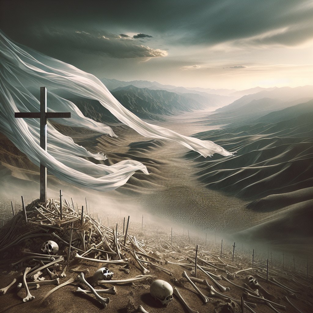 The mighty wind of G | Bible Art
