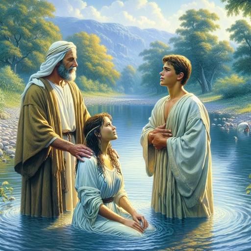 Priests hiding the a | Bible Art