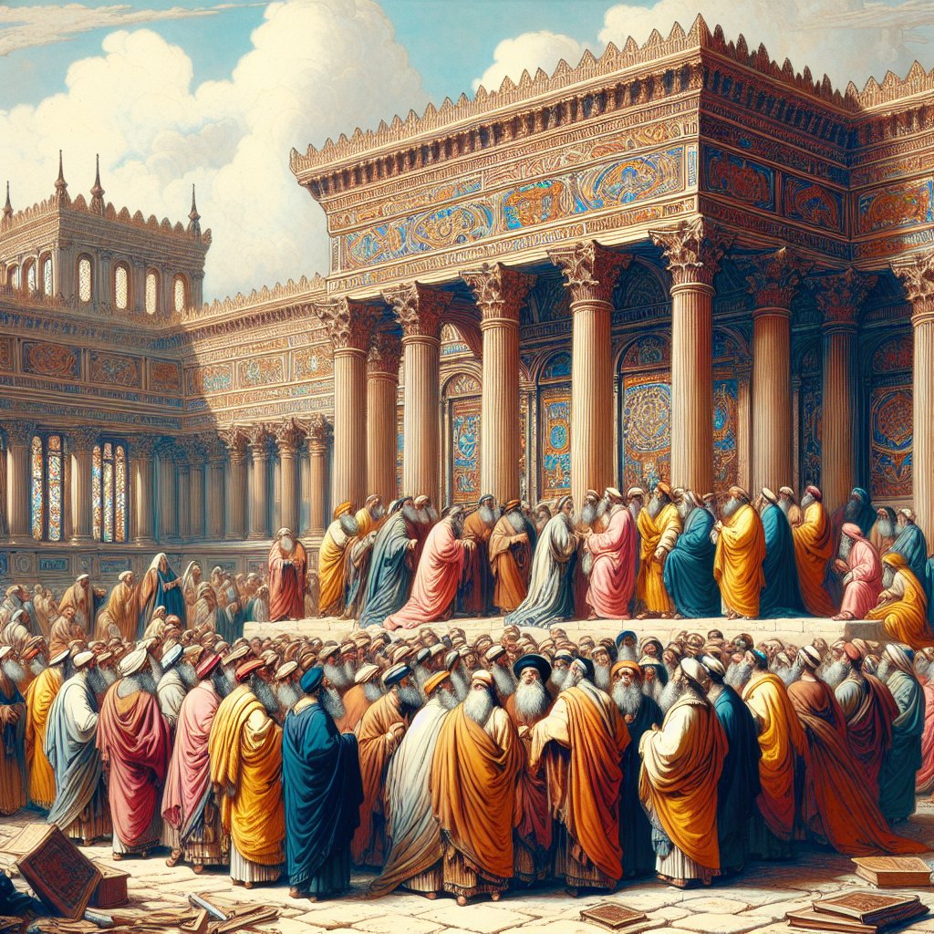 A group of Pharisees | Bible Art