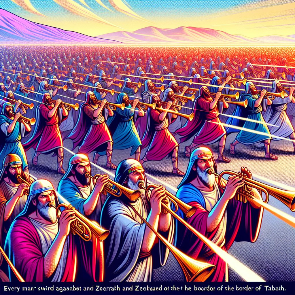 What does Judges 7:22 mean? | Bible Art