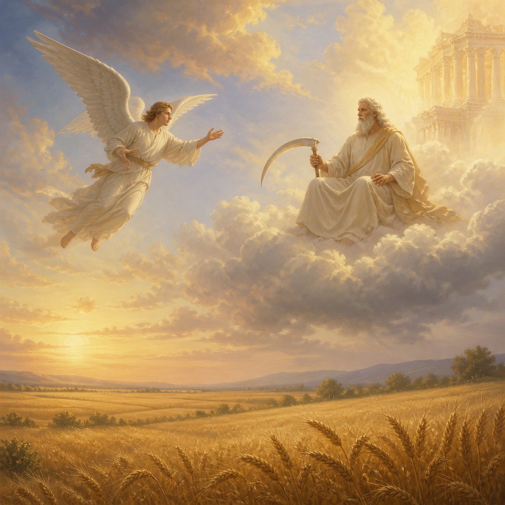 What does Revelation 14:15 mean? | Bible Art