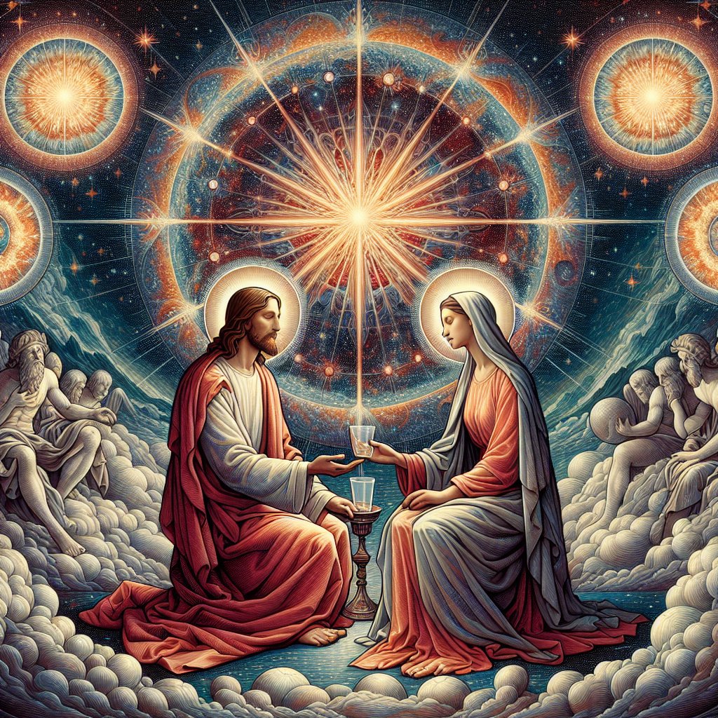 Jesus and Mary Magda | Bible Art