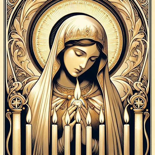 Our Lady of Fatima w | Bible Art