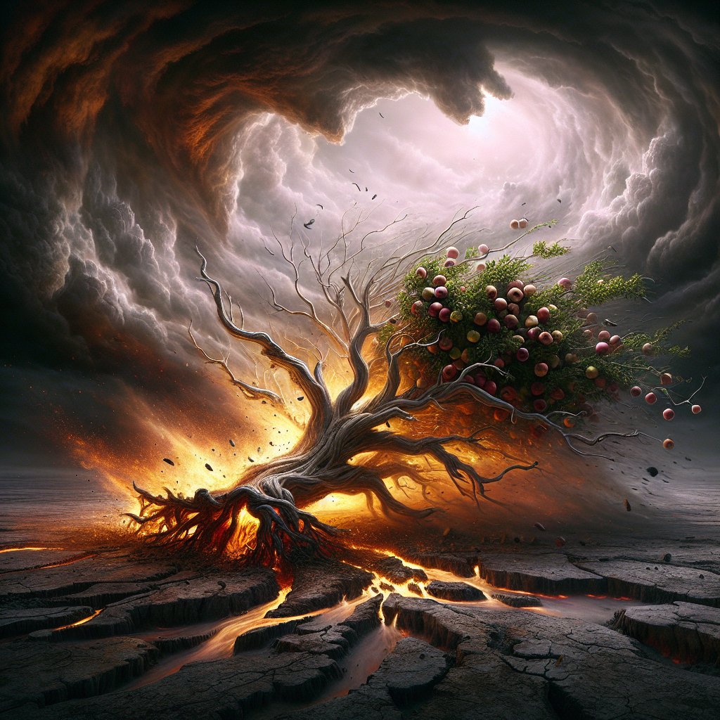 Ezekiel 19:12 Artwork | Bible Art