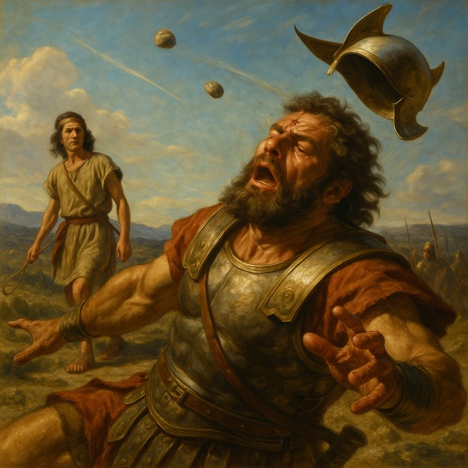 Goliath Artwork | Bible Art
