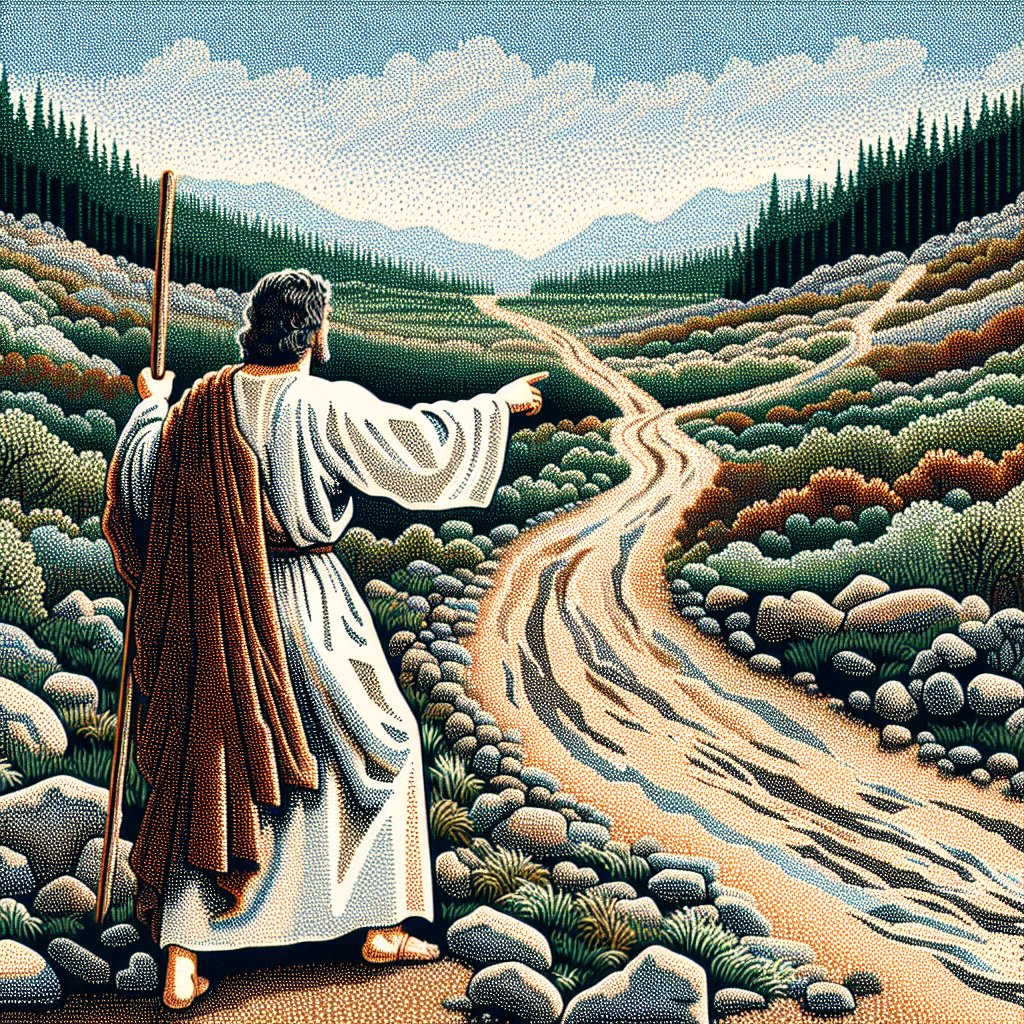 The voice of one cry | Bible Art