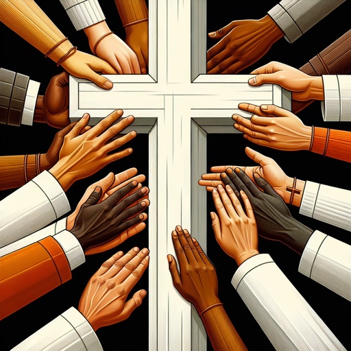 different hands on t | Bible Art