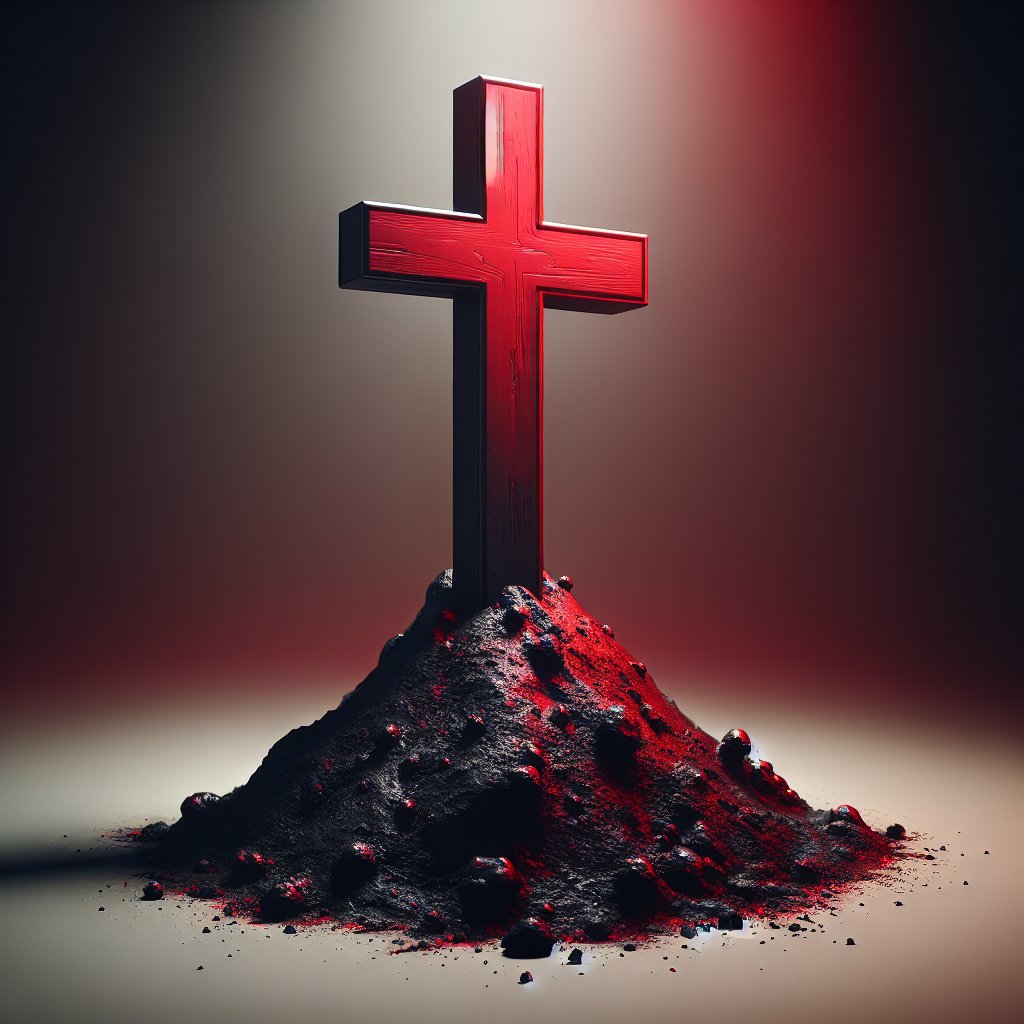 realistic blood soak | Bible Art