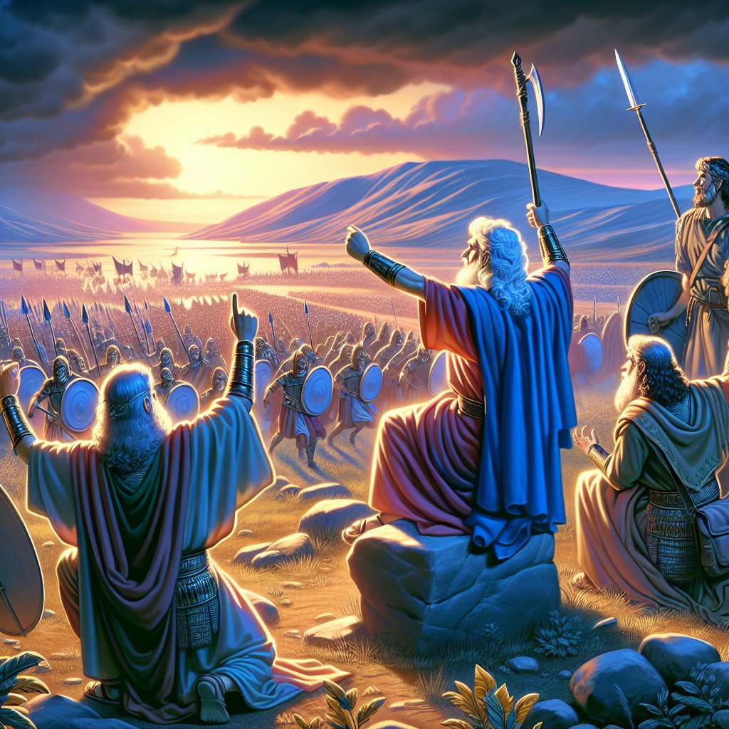 Exodus 17 Artwork Bible Art