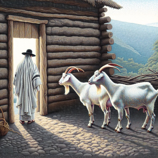 The Parable Of The Sheep And Goats Artwork | Bible Art
