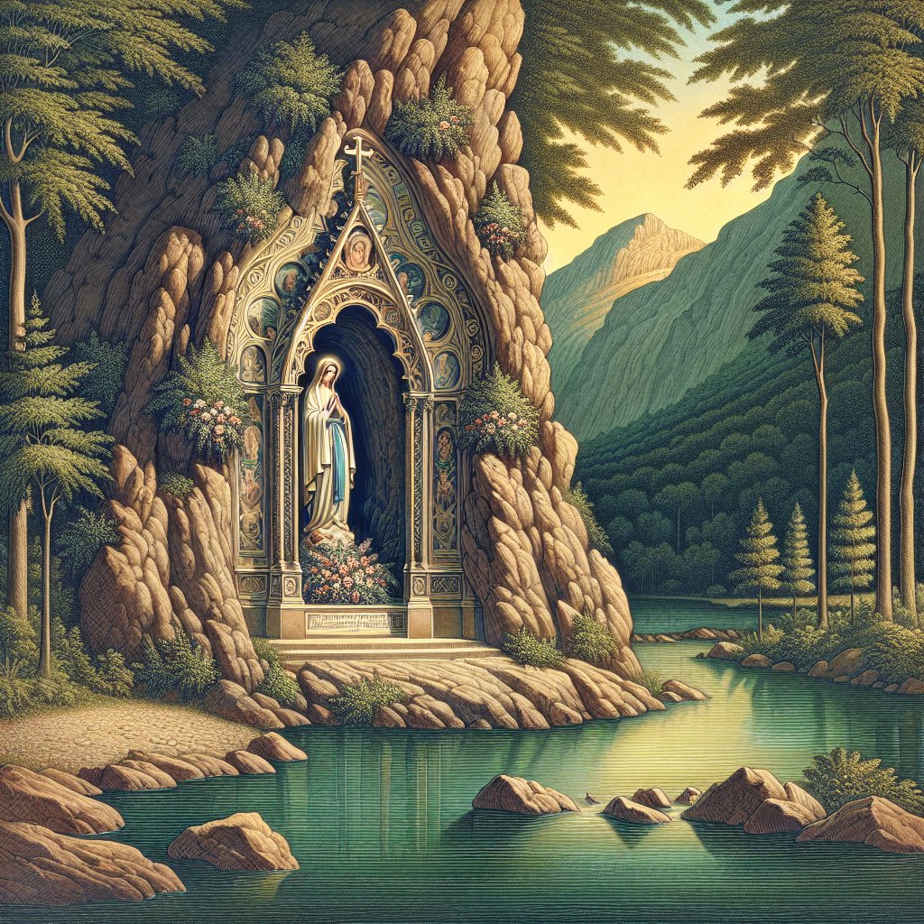 Our Lady of Lourdes | Bible Art