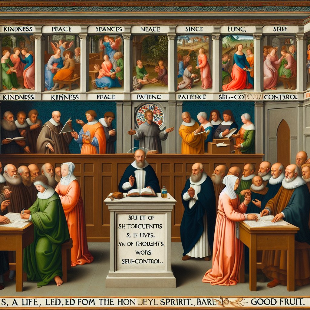 When the Holy Spirit | Bible Art