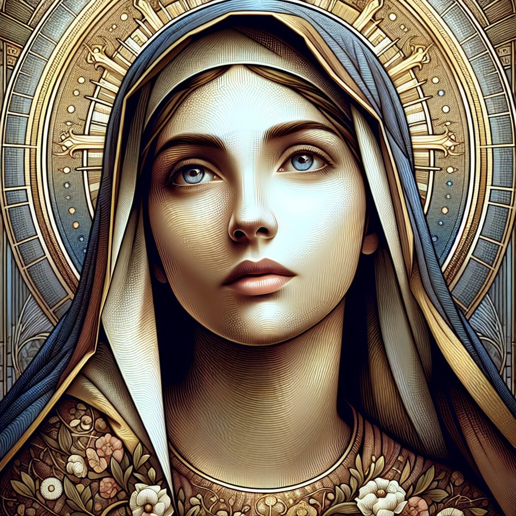 Saint Catherine Labo | Bible Art